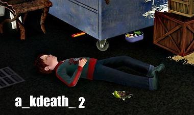 Mod The Sims - DSimse Kid Death/Sleep Poses