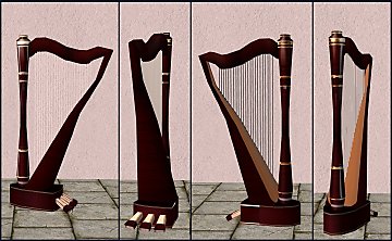 Mod The Sims - *Playable Harp*