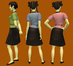 Mod The Sims - Two-Piece Dress