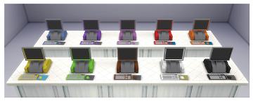 Mod The Sims - TS3 > TS4 Sleek Intellect 5010 PC Conversion