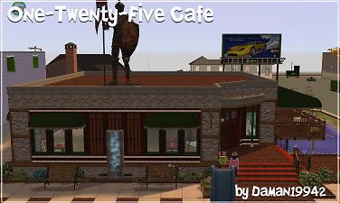 Mod The Sims - One-Twenty-Five Café - Maxis Remodel