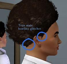 Mod The Sims - Sims 3 Shop Halloween hair as afro *NOW WITH AM*