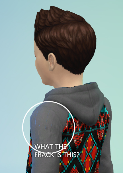 Mod The Sims - Weird Clothing Distortion