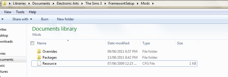 Mod The Sims - .package files not working
