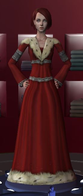 Mod The Sims - Matching medieval king & queen outfit