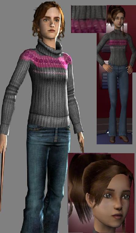 Mod The Sims - Hermione Granger sim