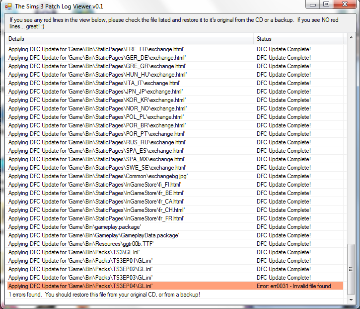 Mod The Sims - Can't install Patch 1.42 after uninstalling Generations?