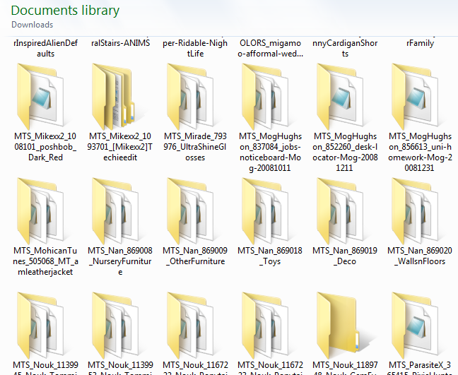 Mod The Sims - How do you organize your CC?