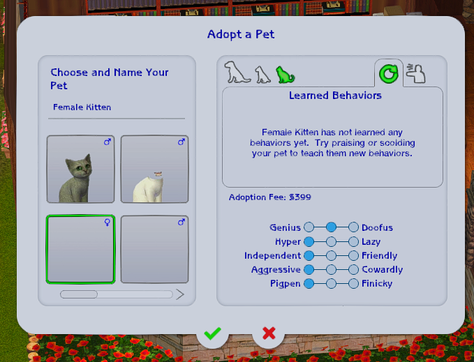 Mod The Sims - Sims 2 Pets Corruption
