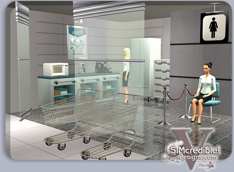 Mod The Sims - WCIF objects for a grocery store?