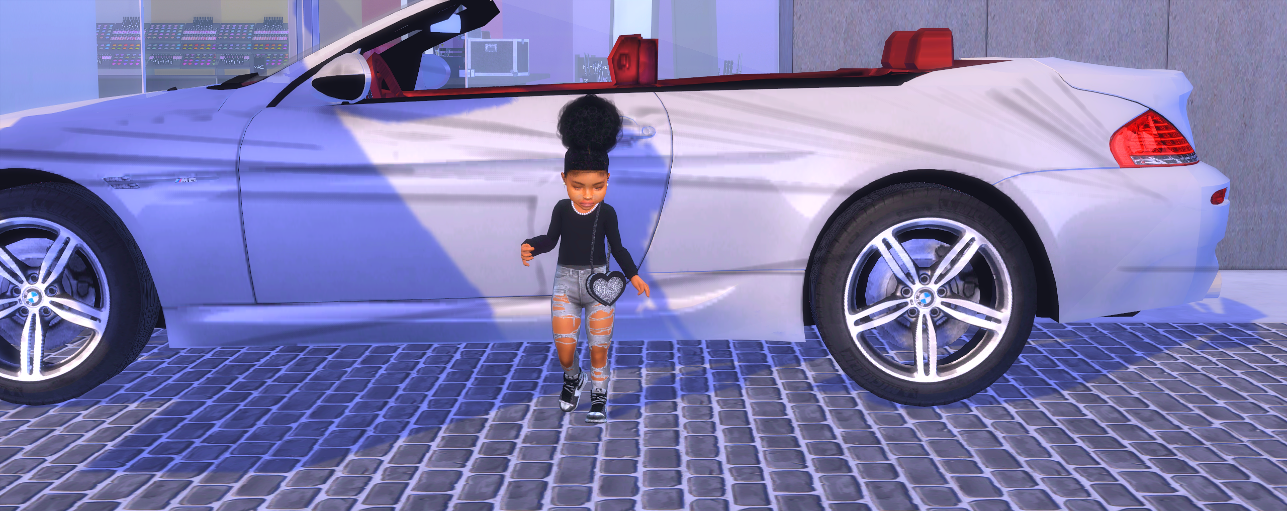 Mod The Sims - WCIF longsleeved black toddler top and child dress from ...
