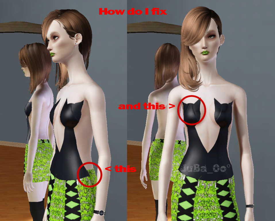 Mod The Sims - Help with a Cat Top