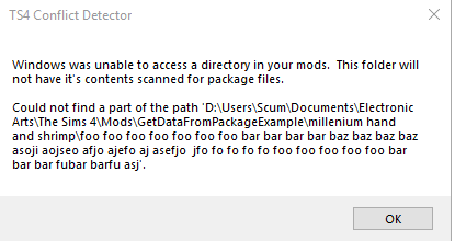 Mod The Sims - TS4 Package Conflict Detector - WINDOWS ONLY
