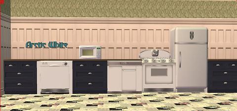 Mod The Sims - Red's Retro Kitchens .... Add-Ons