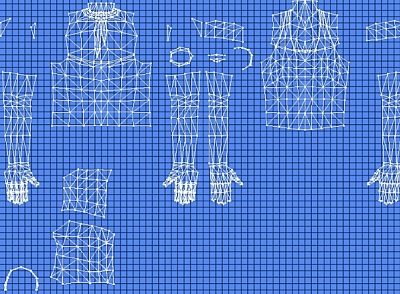 Mod The Sims - New Mesh - Parts of textures do not show up right