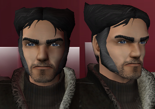 Mod The Sims - New Wolverine with Hair *Coming soon*