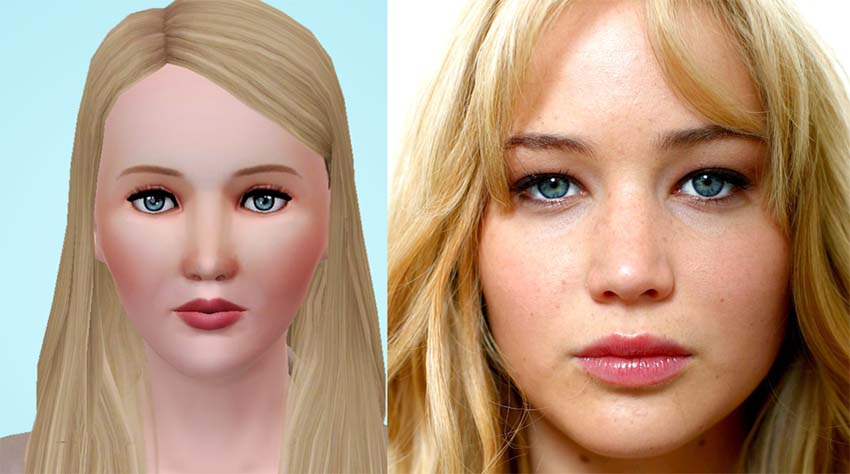 Jennifer Lawrence Eye Shape