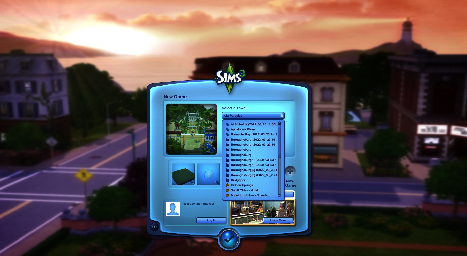 Mod The Sims - "A Serious Error Has Occurred" restoring from a backup ...