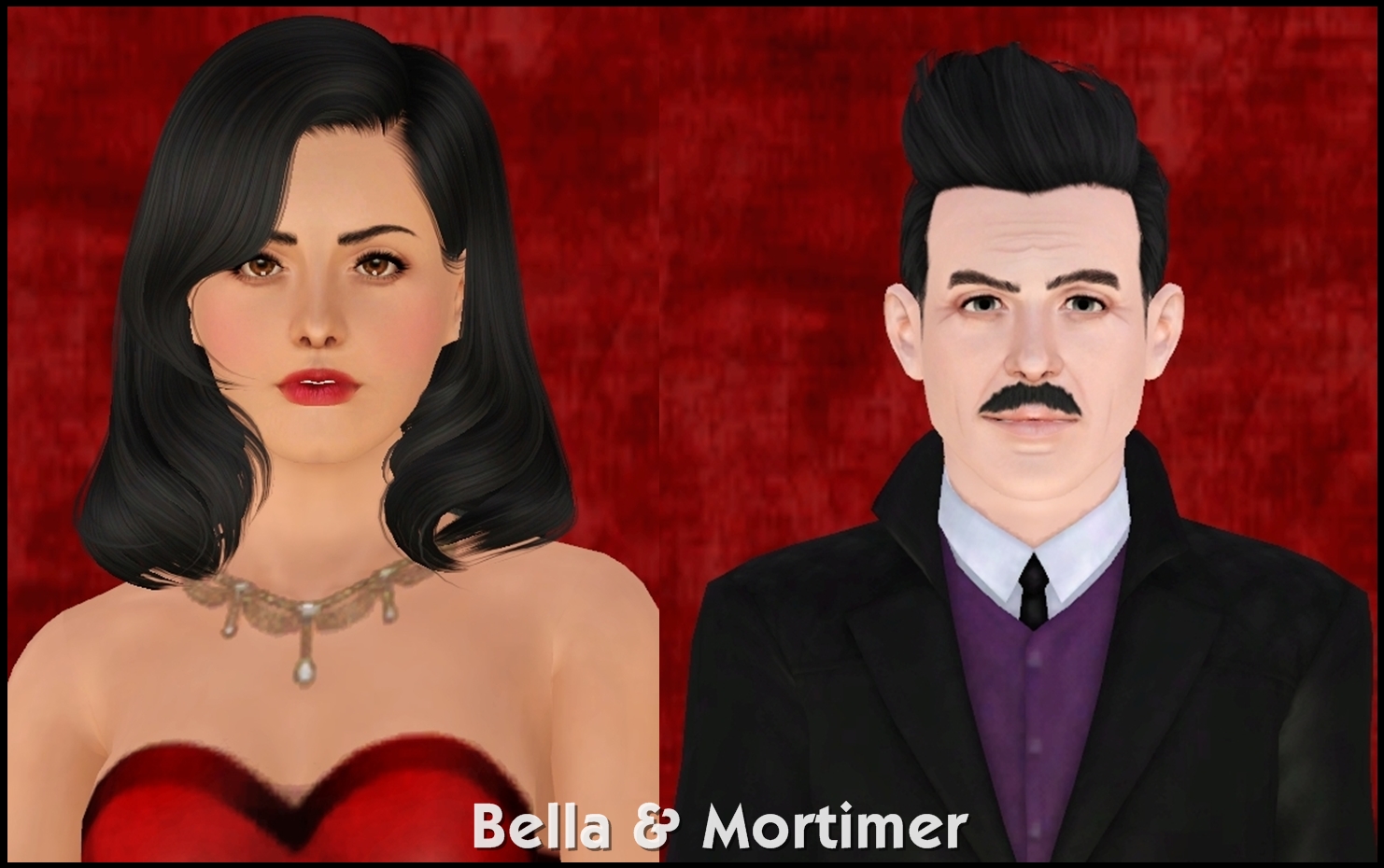 Mod The Sims - My Bella and Mortimer Goth