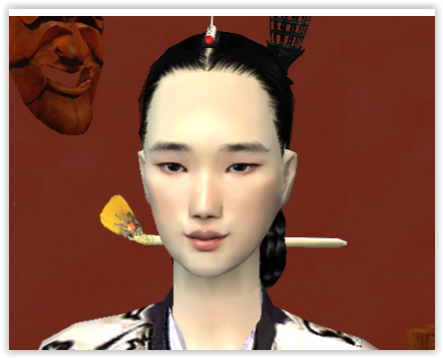 Mod The Sims - Traditional Korean Hair and Hanbok
