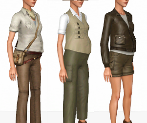Mod The Sims - WCIF Broken apart Adventures outfits