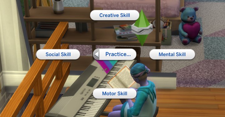 Mod The Sims - Skilled Homework for Teens and Children Mod (TS4)