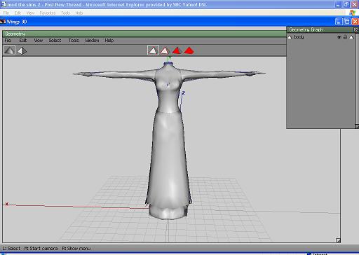 Mod The Sims - Body Meshing With Wings 3D- Help?