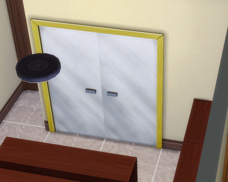 Mod The Sims - Creating a mirrored door