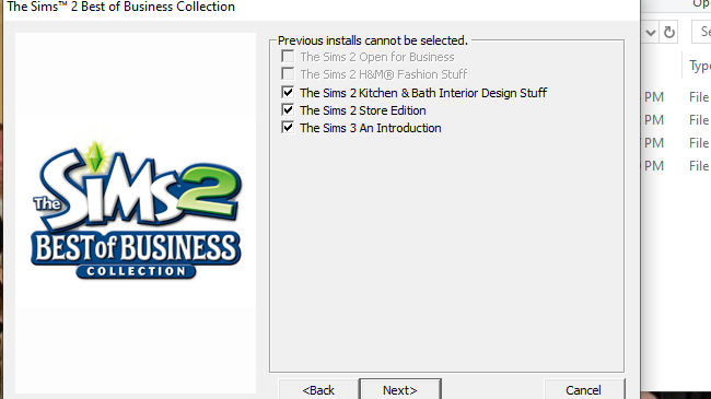 Mod The Sims - Can't Install Parts of Sims 2 Collections (University ...