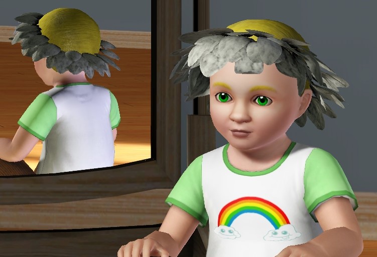Mod The Sims - WCIF/Request Sims 2 Plantsim Toddler Hair For TS3