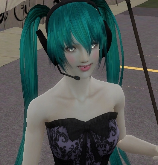 Mod The Sims - These VOCALOID Hairstyles