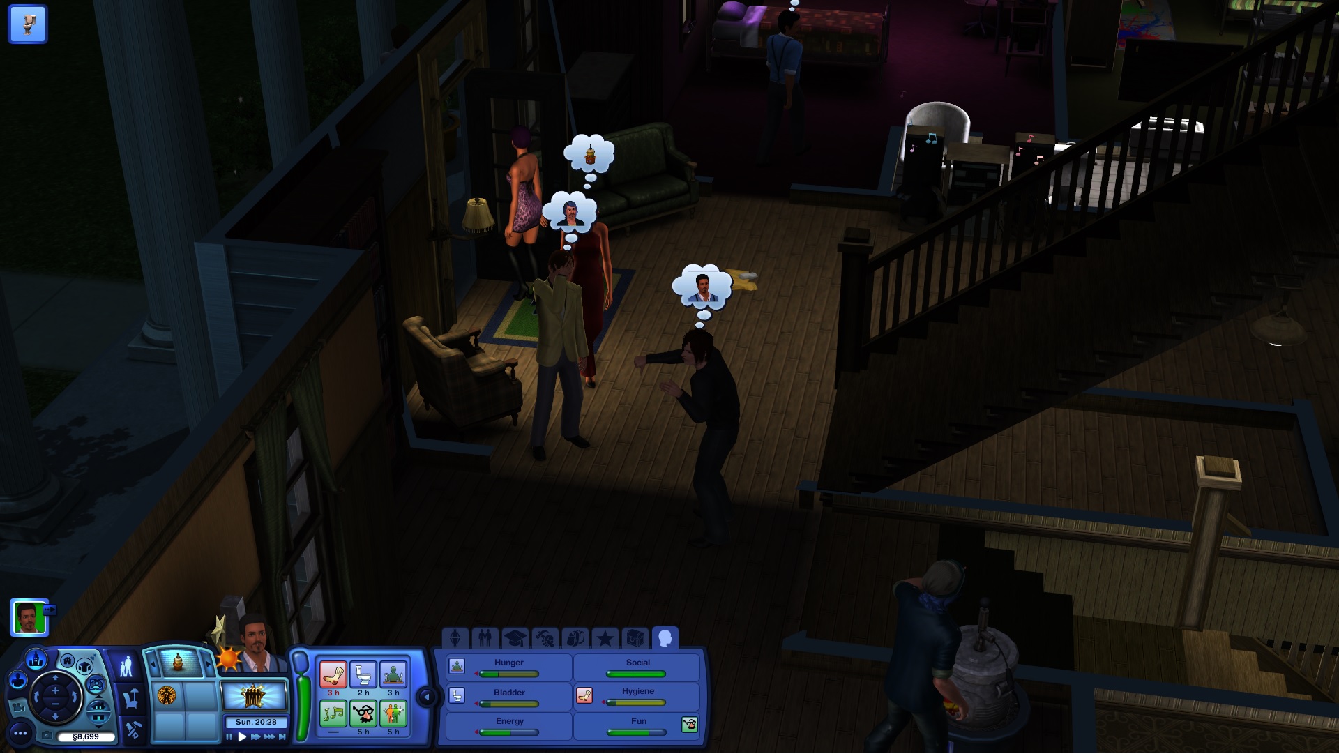 Mod The Sims - The Sims 3: Weird behavior Sims Friends - Stuck/Thumbs ...