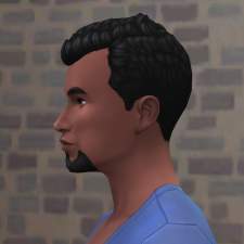Mod The Sims - Goatee with no mustache