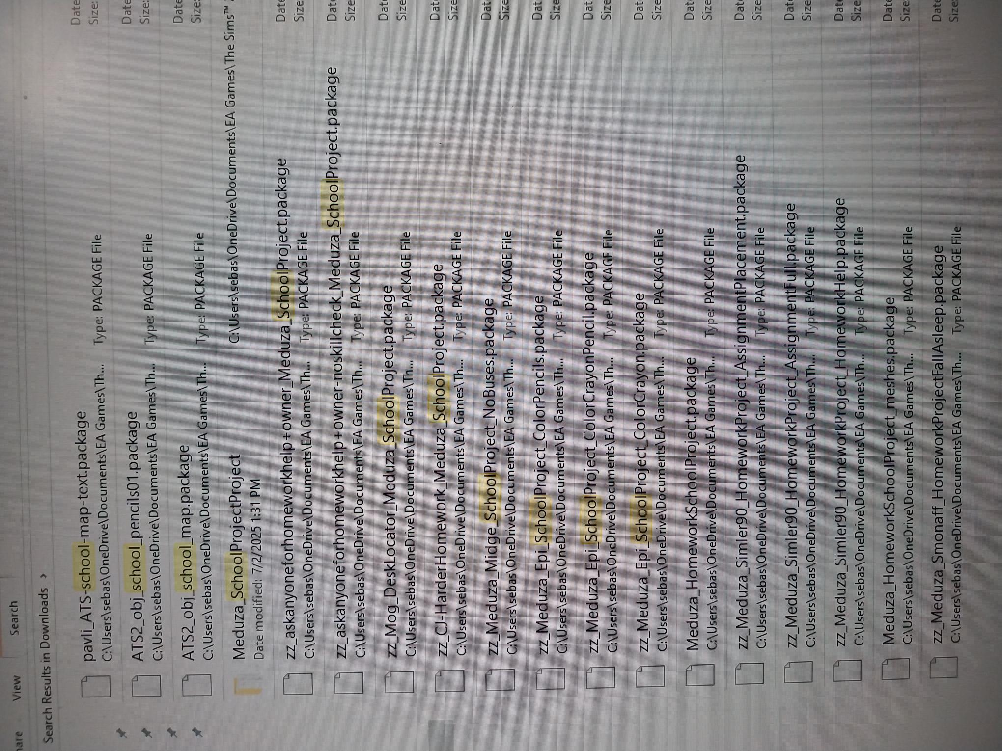 Mod The Sims - Error when kids exit bus