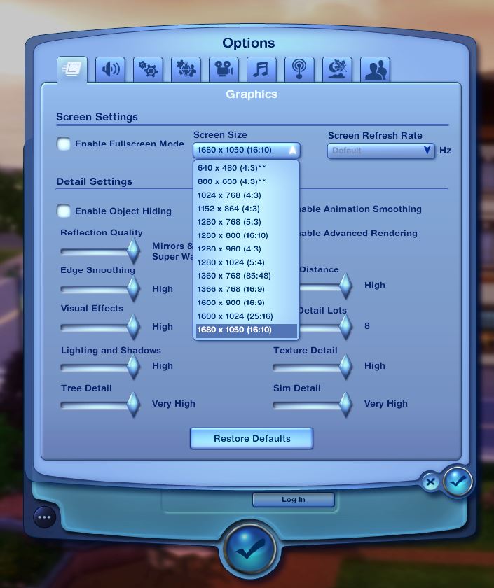Mod The Sims - hq resolution mod
