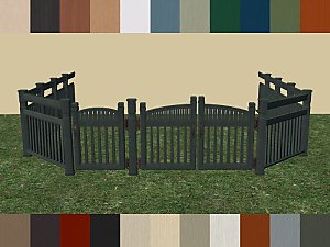 Mod The Sims - CEP-Extra ~ Longbranch Side Gate Metal Hardware
