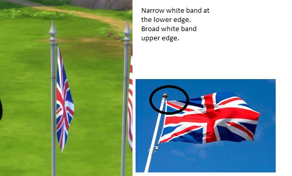 Mod The Sims - Animated Country Flagpoles