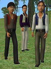 Mod The Sims - Gypsy conversions for Teen, Child and Toddler