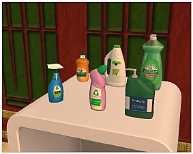 Mod The Sims - Household Cleaners That Really Clean!