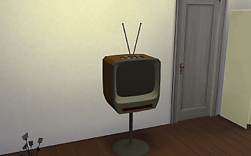 Mod The Sims - decades retro tv ts3 to ts4