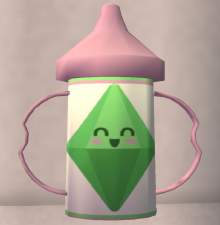 Mod The Sims - Simotized & TheRaven Sippy Cup Recolours
