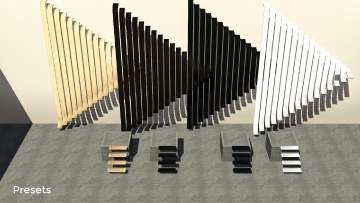 Mod The Sims - Harp Floating Stairs Set