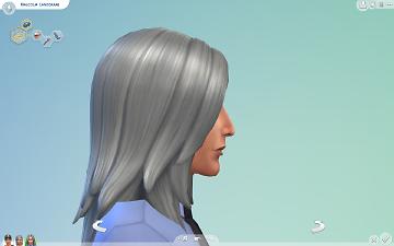 Mod The Sims - Long Rocker Hair for men