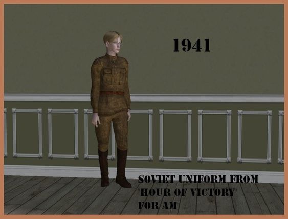 Mod The Sims - SadoAlice's ww2 uniform