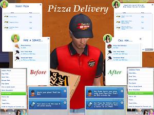 Mod The Sims - The Pizza Posse - Mod