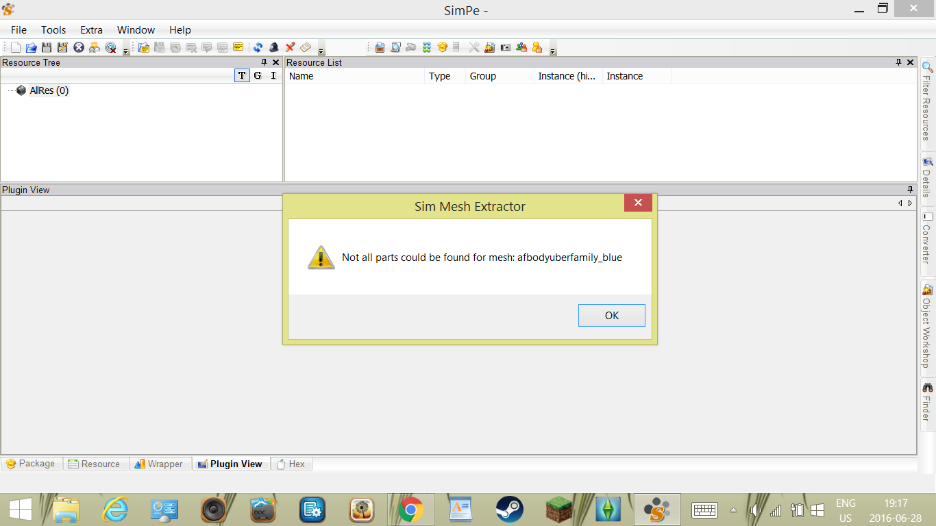 Mod The Sims - Simpe not extracting