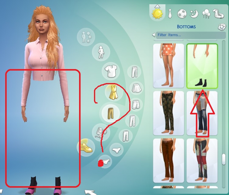 Mod The Sims - Re-categorizing clothing