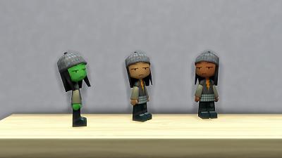 Mod The Sims - MySims Trophies as Playable Dolls