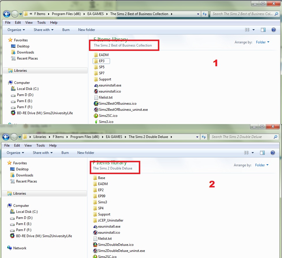 Mod The Sims - Issues with SimPE, Collection Games and Preference Settings