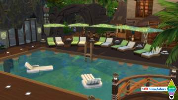 Mod The Sims - Sulani's Spa Resort - NO CC - Sims Adore